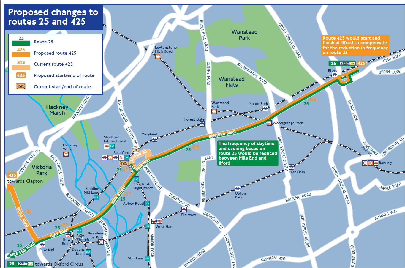 Changes to Bus Routes 8, 425 and 25: Have Your Say | FCARA